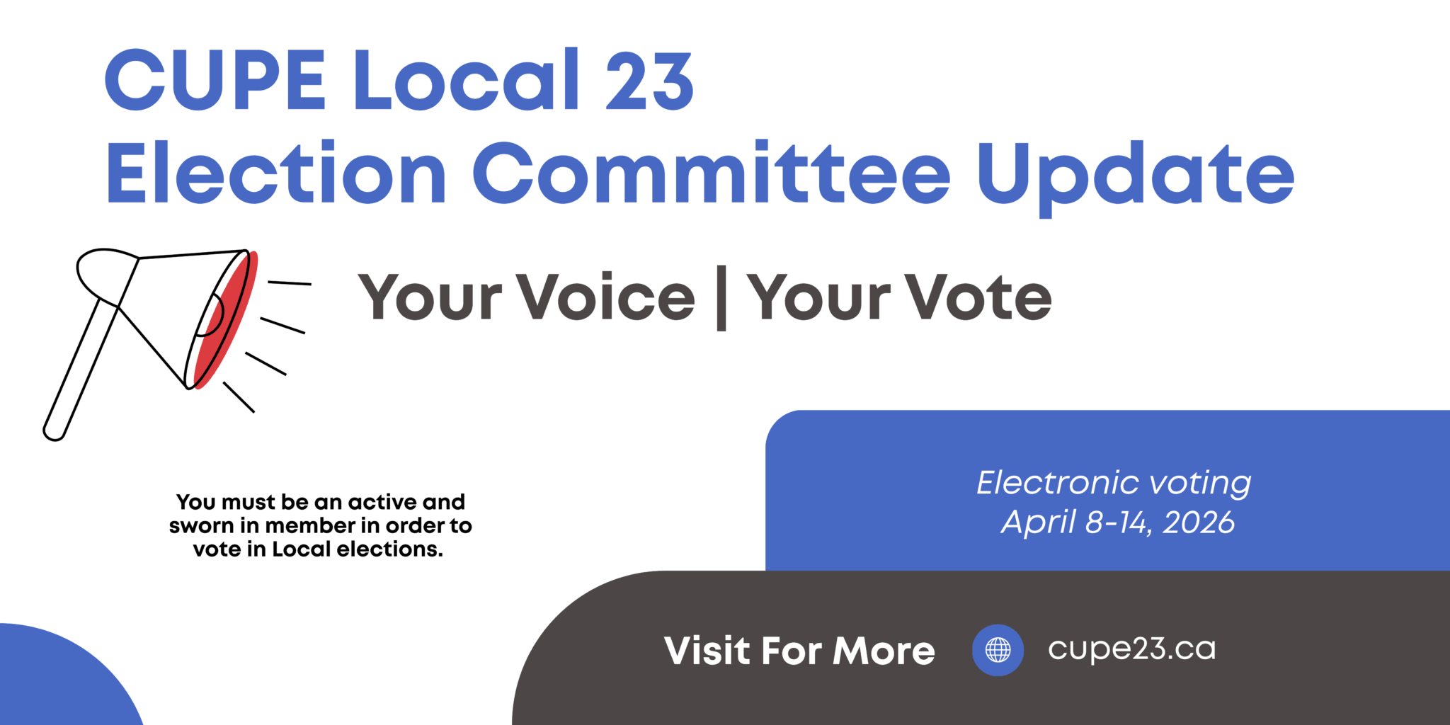 2026 – CUPE 23